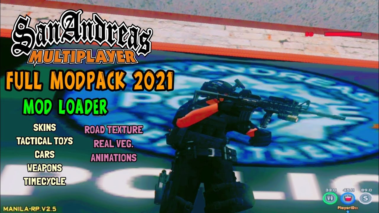 FULL MODPACK ANDROID/PC GTA SA/SAMP 2021 - YouTube