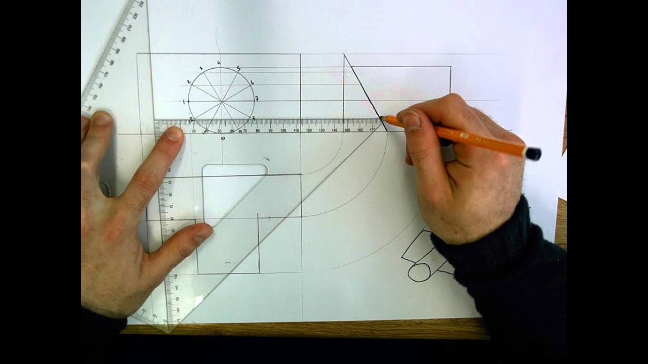 JC Tech Graphics - Sloped Circles - YouTube