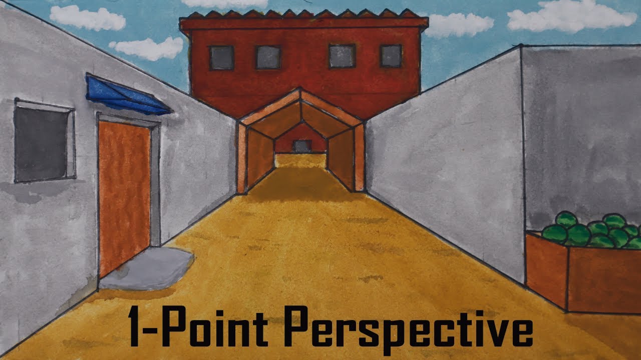 Learn to Draw in 1-Point Perspective FAST! - YouTube
