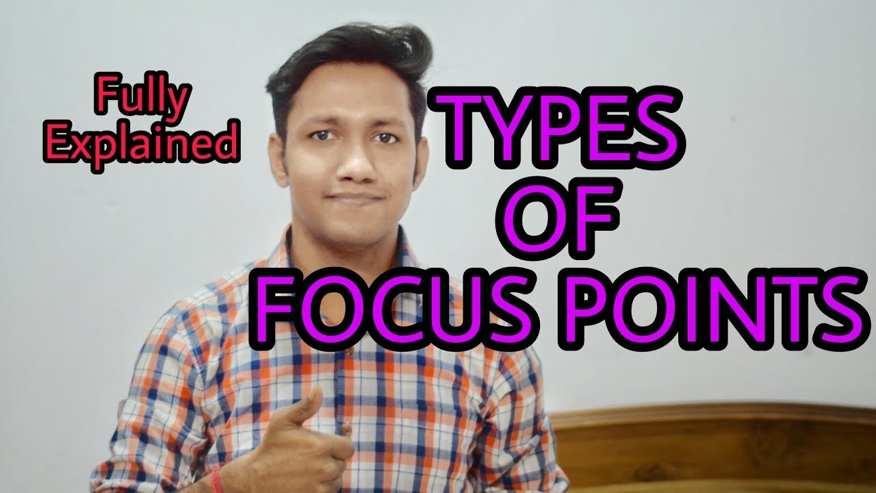 DSLR Autofocus Explained! Normal af points vs Cross type ad points ...