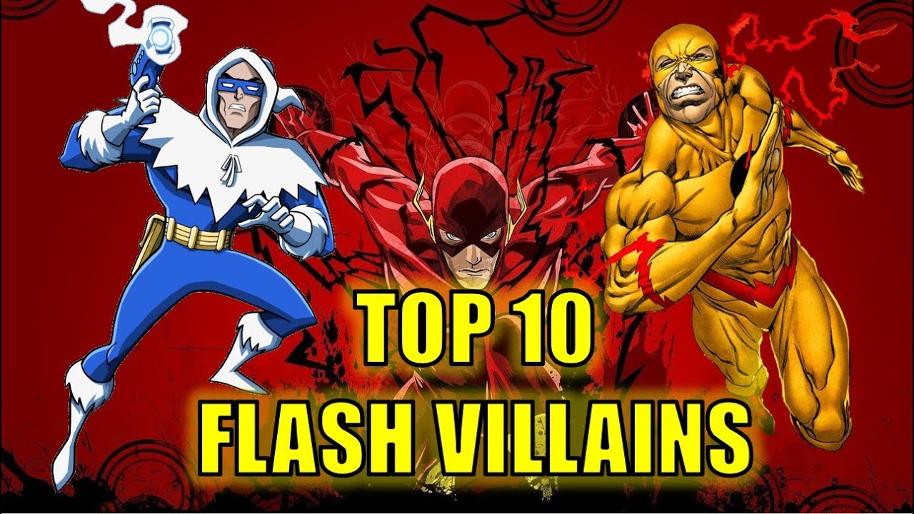 TOP 10 FLASH VILLAINS - YouTube