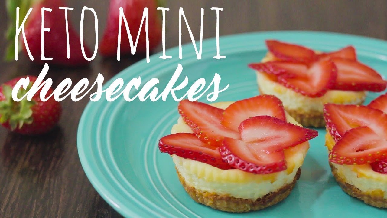 Keto Mini Cheesecakes - YouTube