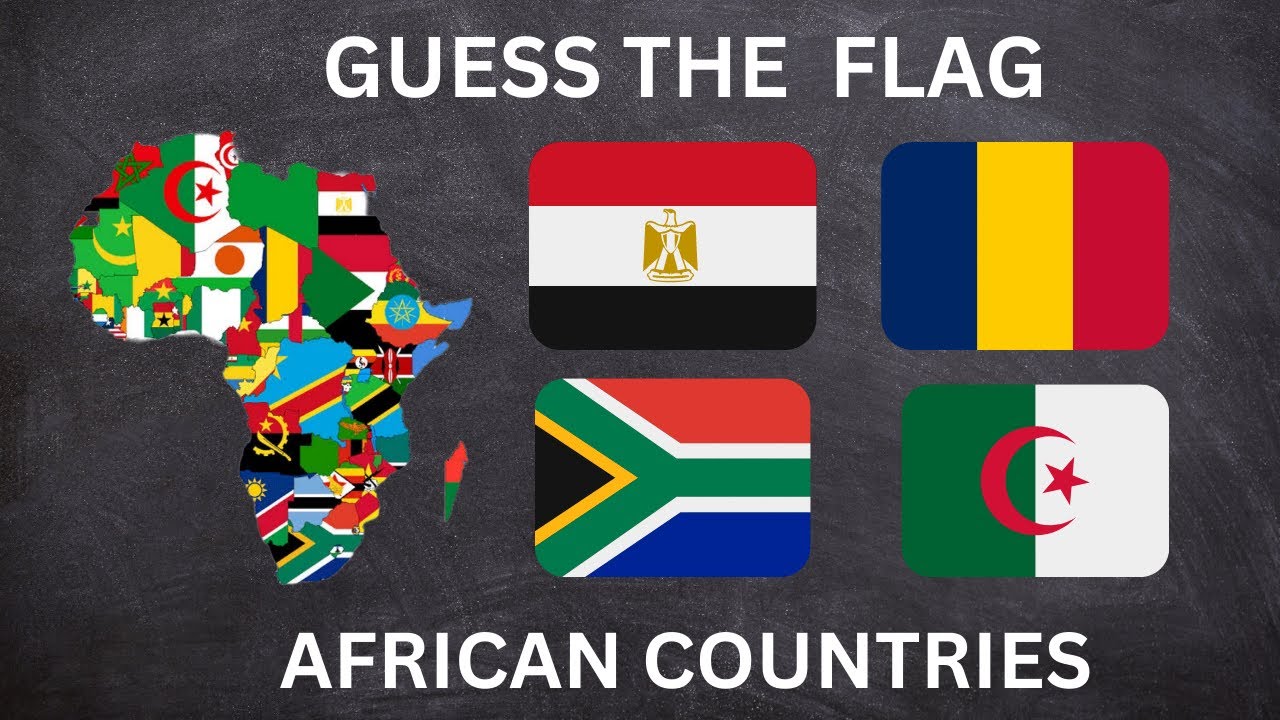 Guess the flag | African countries edition | 50 Flags | Hard ! - YouTube