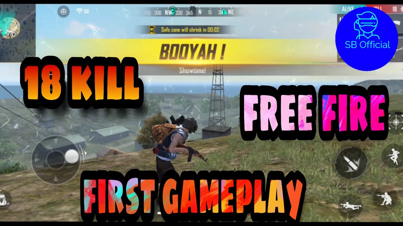 Free fire gameplay with review by SB Official Gaming - YouTube