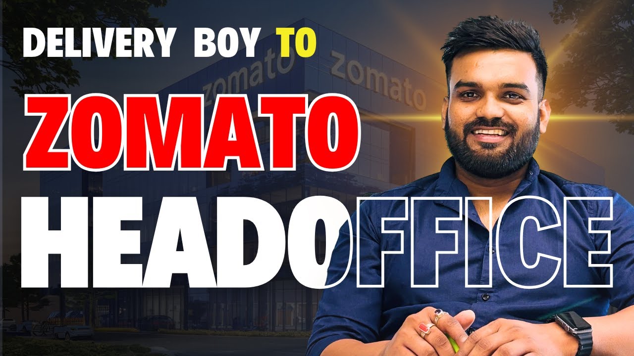 From Delivery Boy to Zomato Headquarter@RiderTales77 #zomato #zomatodelivery - YouTube