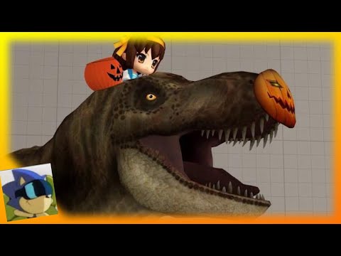 [SFM] Godzilla 2019 and T-Rex and Halloween!