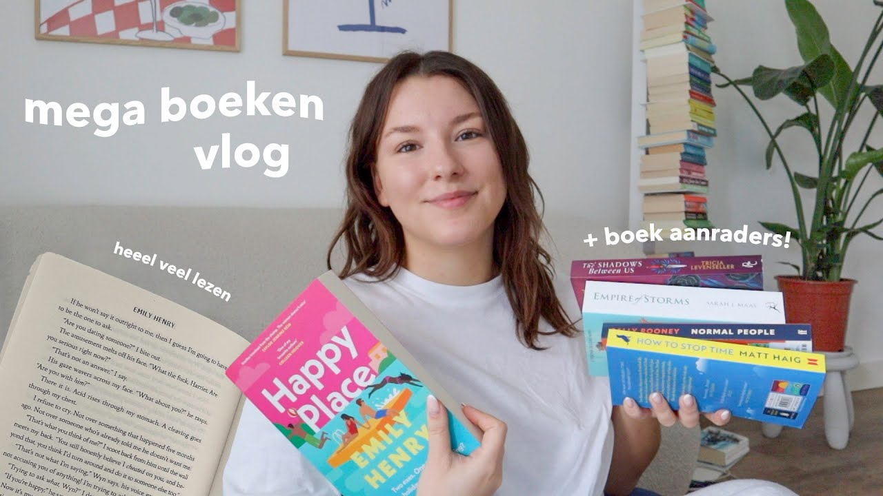 mega boeken vlog!! heel veel lezen + boek aanraders 🏹🌊 - YouTube