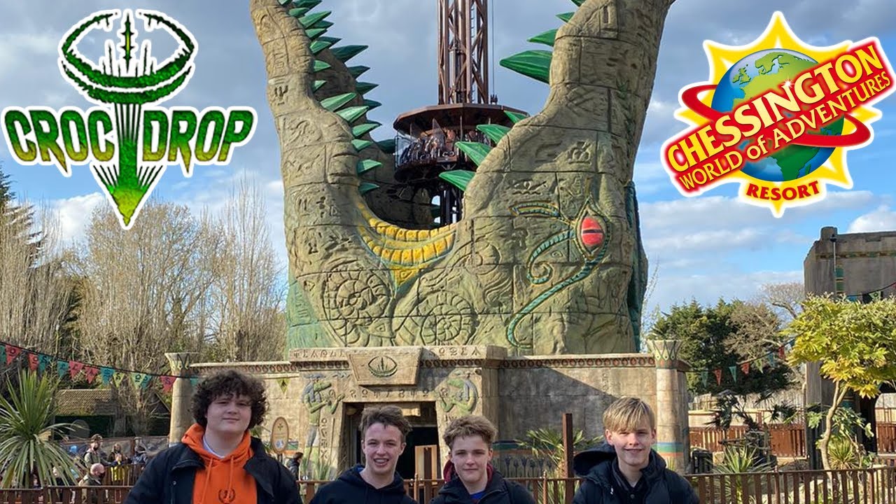 Croc Drop Opening Day Vlog - 12/04/21 | Chessington World Of Adventures ...