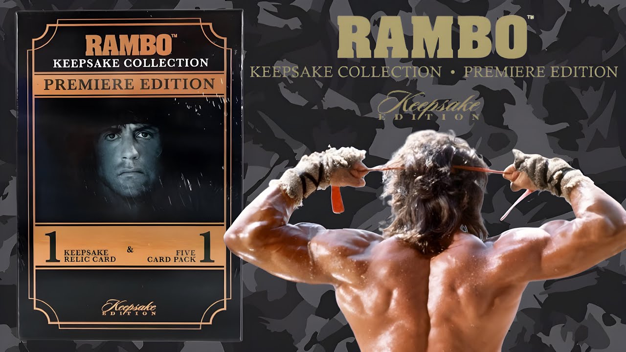 Rambo Keepsake Collection: Premiere Edition Trading Card Hobby Box ...