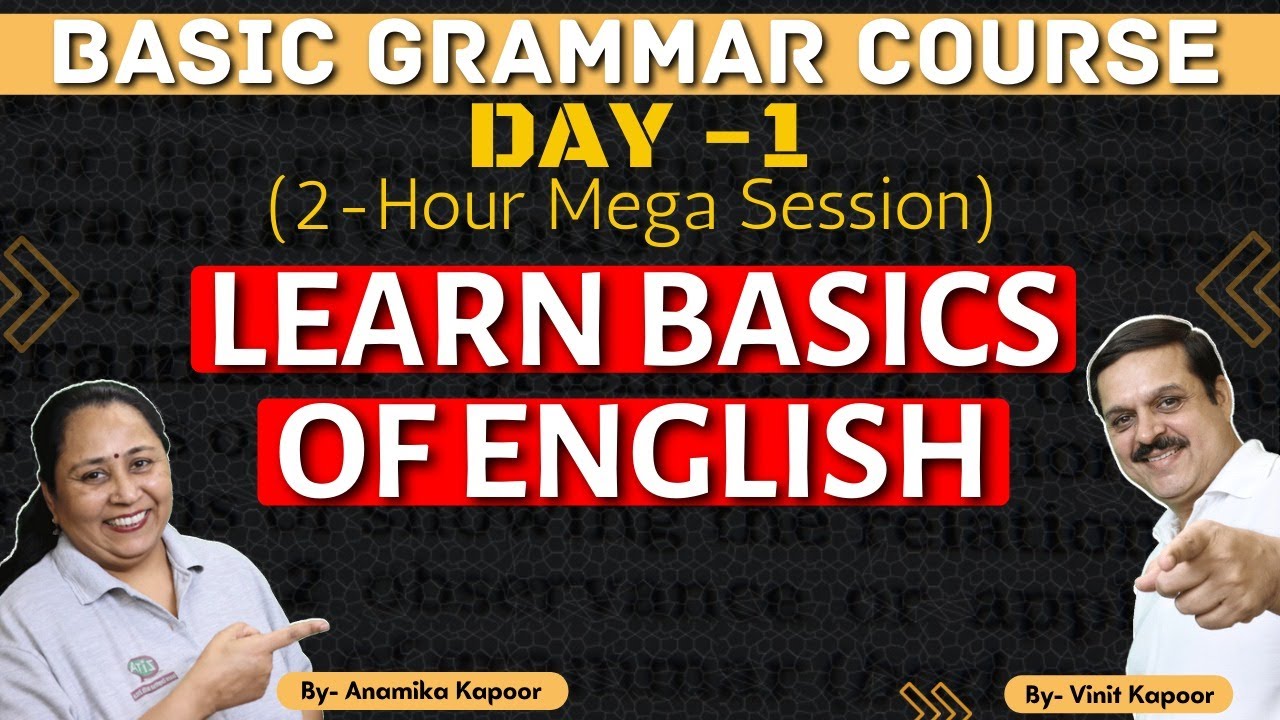 Free Spoken English Course|Basic Course For Spoken English- Day 1 ...