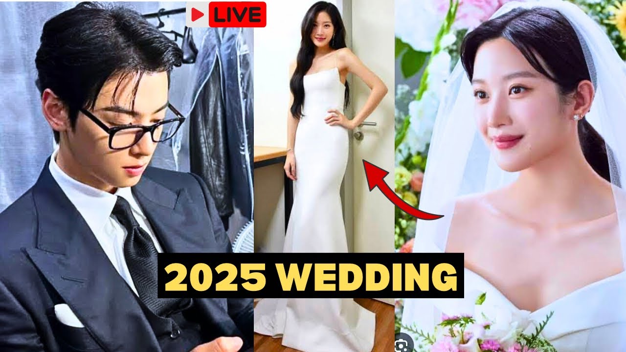 Full Wedding Video Of Cha Eun Woo And Moon Ga Young 2025💍🖖💋 - YouTube
