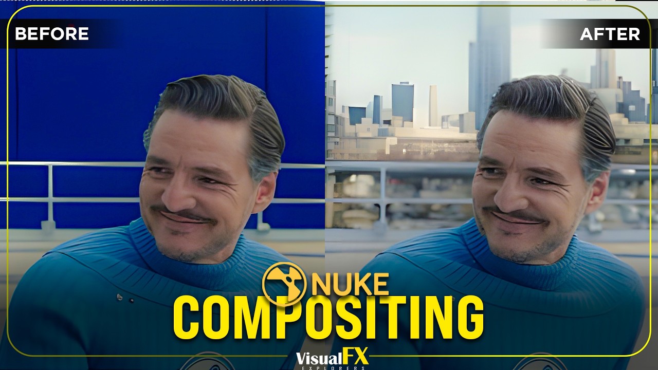 Fantastic Four VFX Blue Screen Keying in Nuke | Full Compositing ...