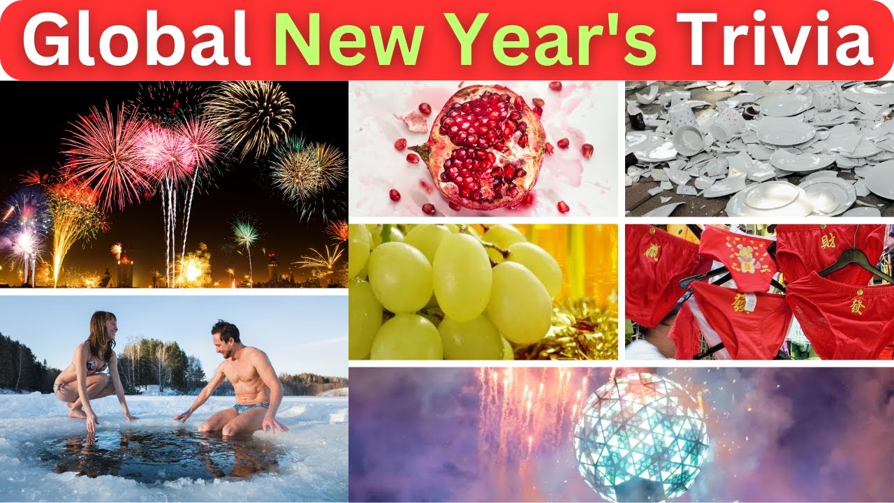 Global New Year Celebrations Quiz - Guess The Country By Traditions ...