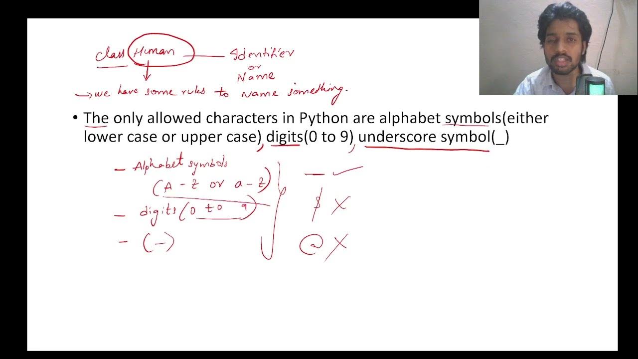 Python Programming - Lecture 2: Identifiers, Variables and Objects. - YouTube