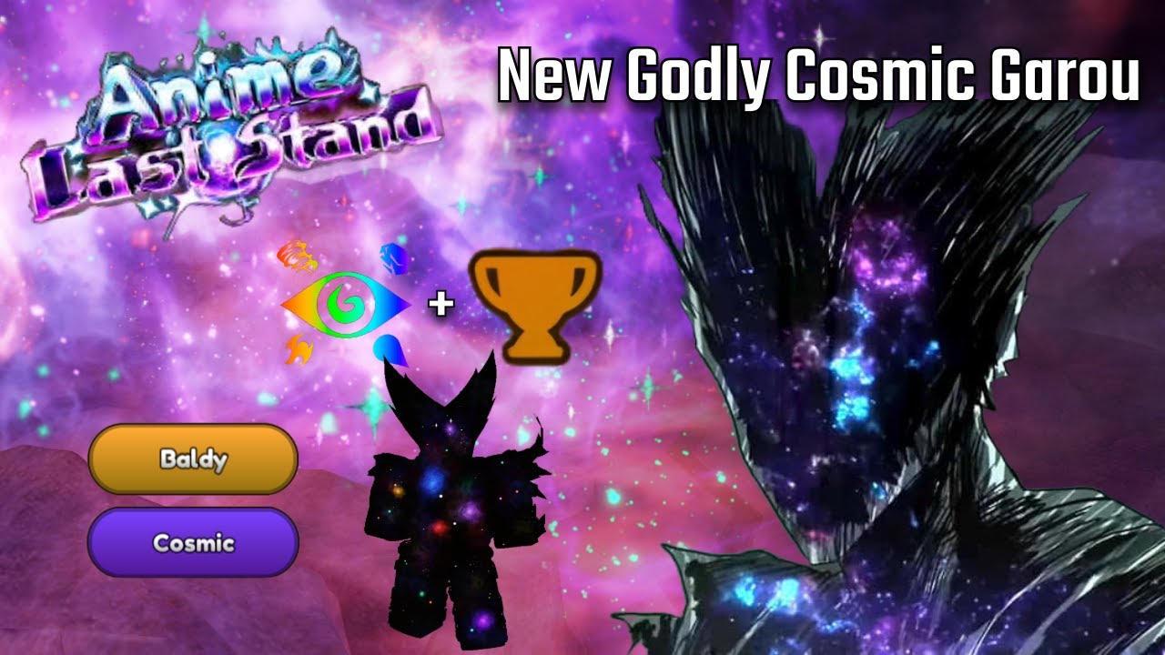 New GODLY Avatar Cosmic Garou In The New OPM Anime Last Stand Update ...