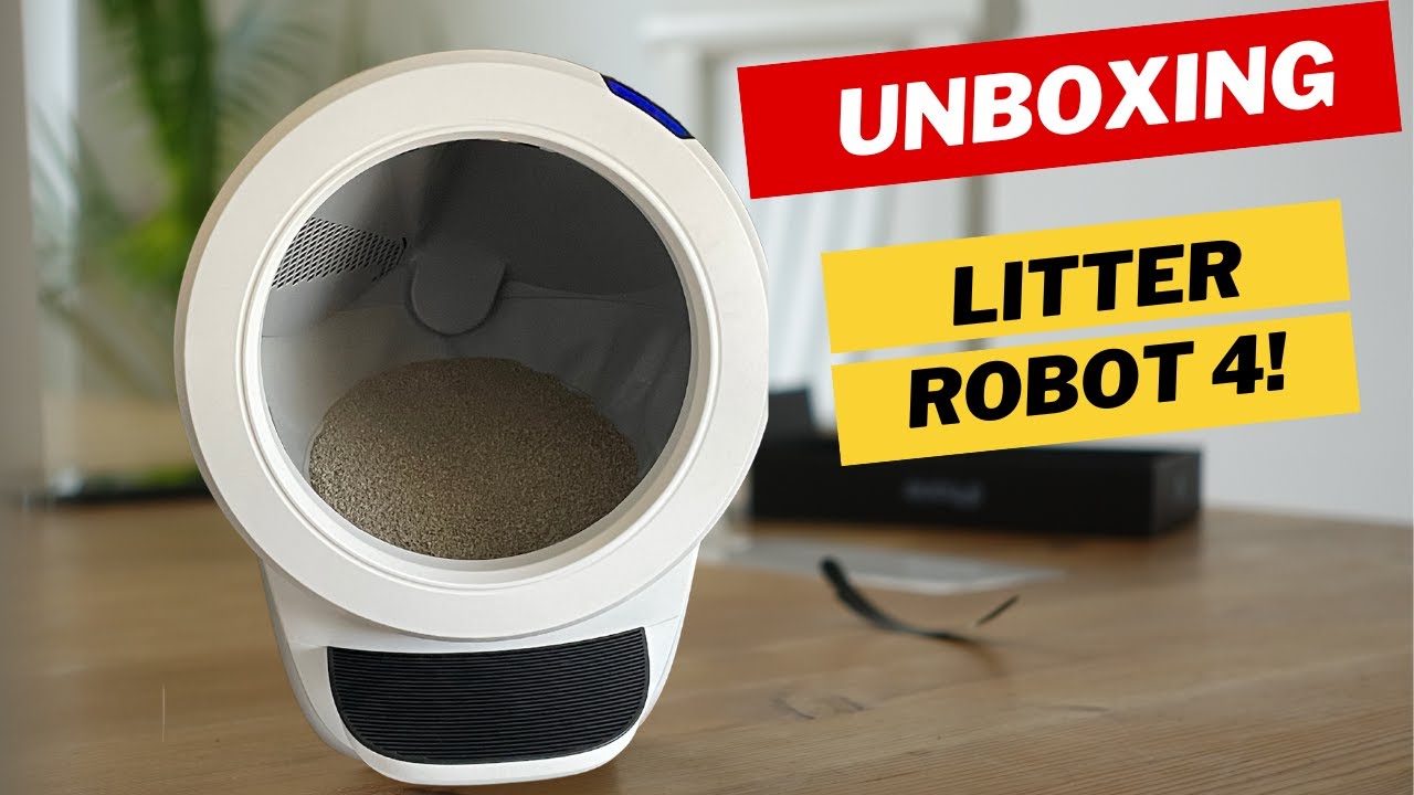 Litter Robot 4 unboxing EDITED! - YouTube