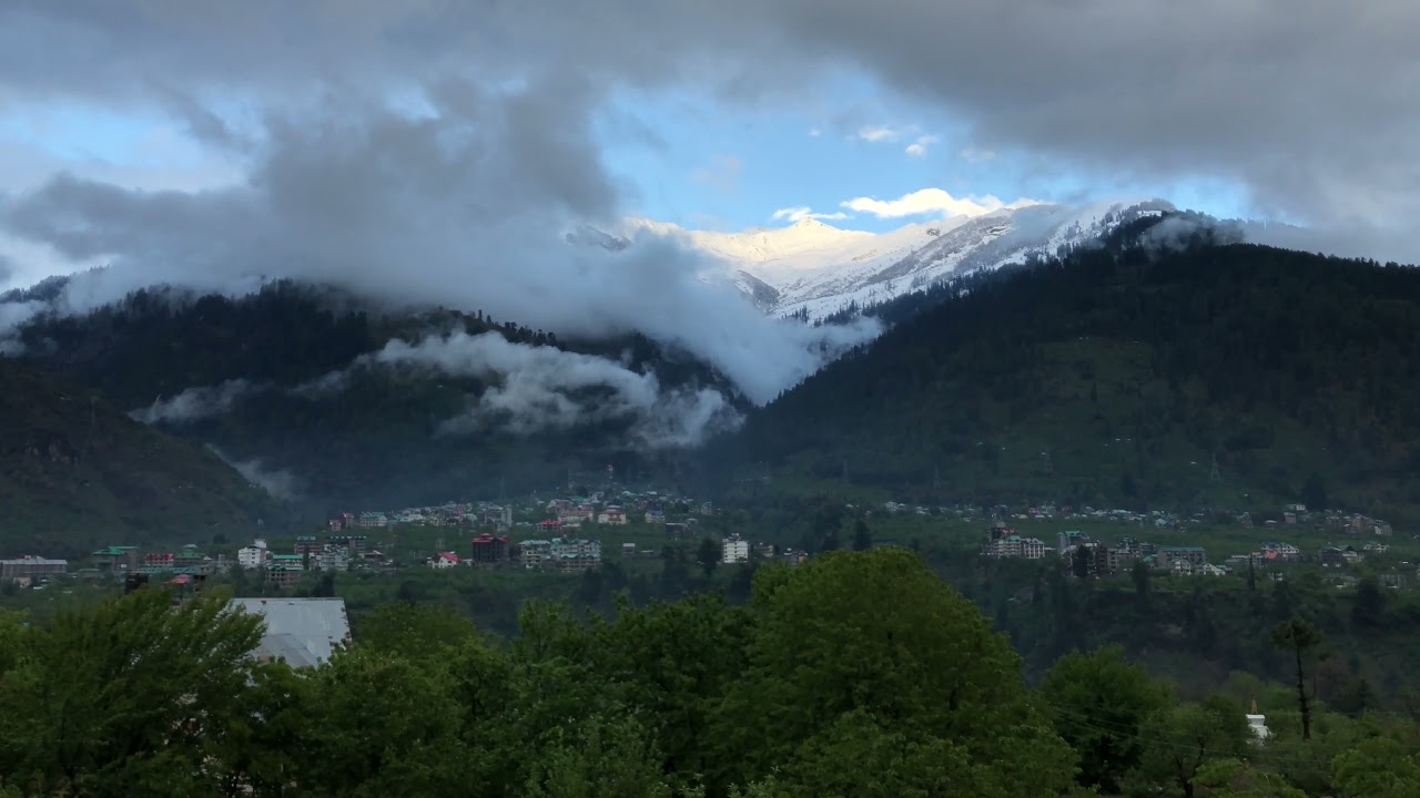 Manali Timelapse in 4K | Manali Weather in April - YouTube
