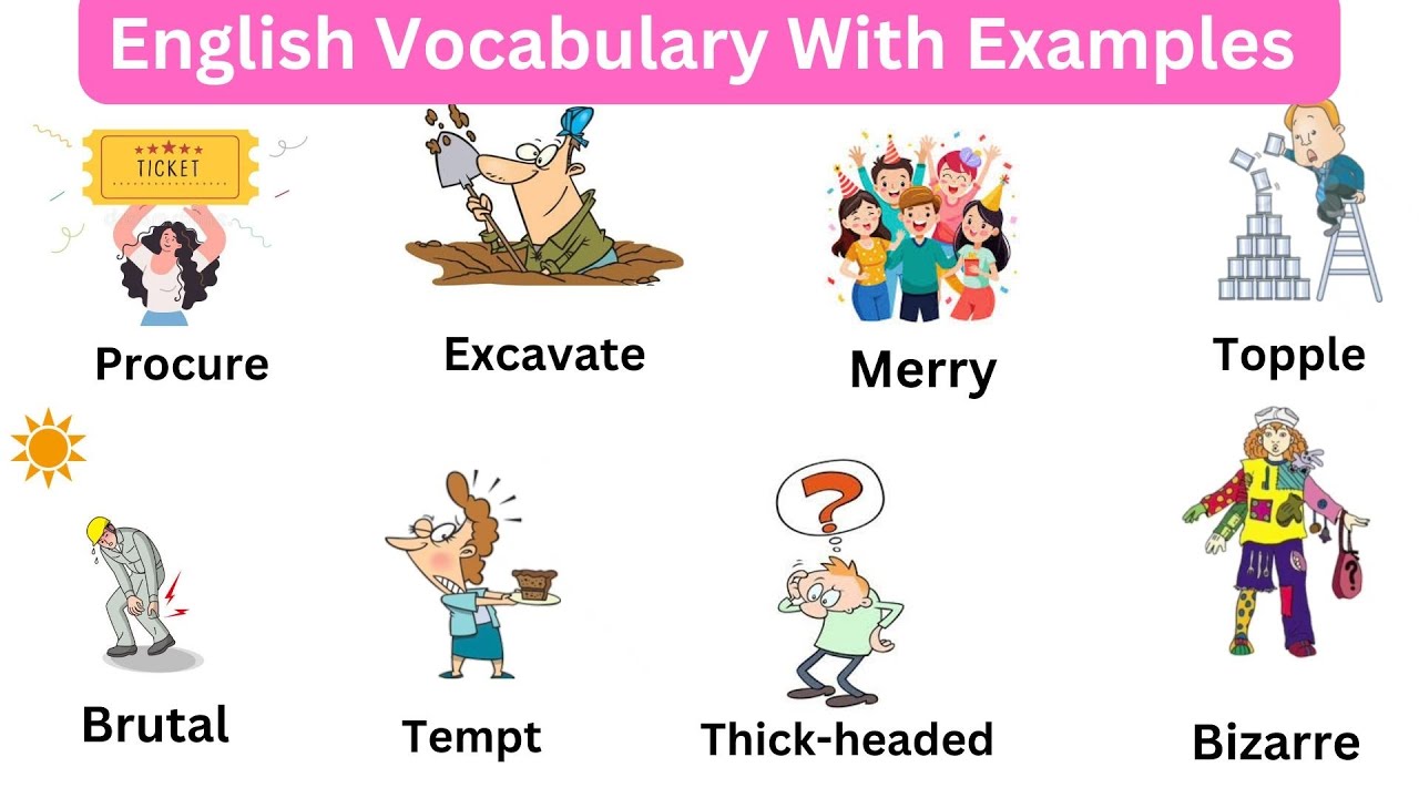 Daily Use English Vocabulary | English Vocabulary With Examples | The ...