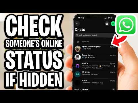 How To Check Someone's Online Status On WhatsApp If Hidden - Full Guide