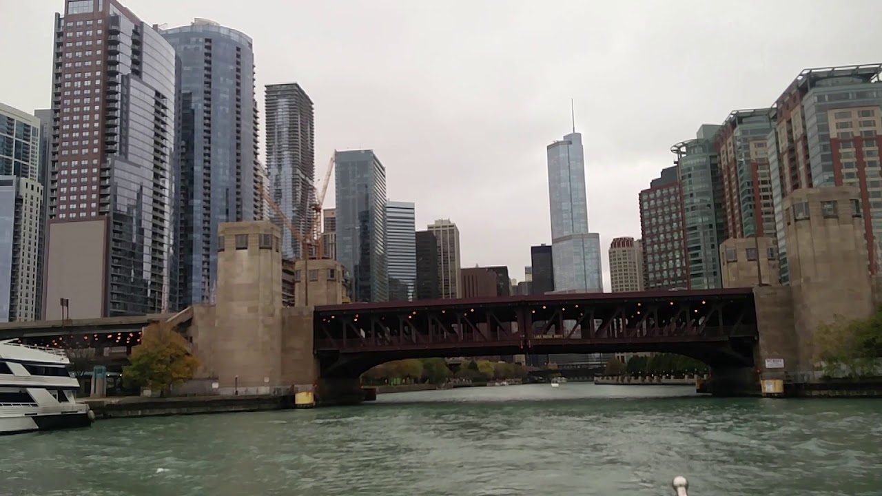Leaving Chicago - Great Loop Departure on a 1960 50' Chris Craft - YouTube