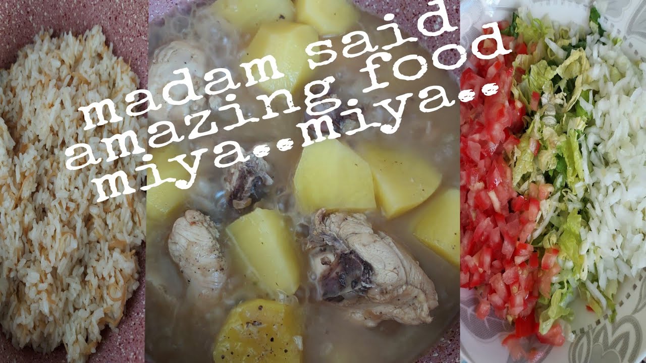 How to cook chicken with lemon 🍋?matching sharia rice and lettuce salad ...