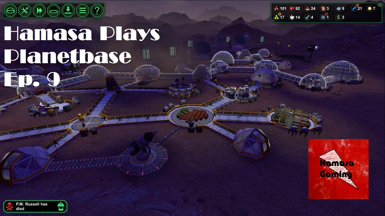 Hamasa Plays | Planetbase | Ep. 9: Visitation! - YouTube