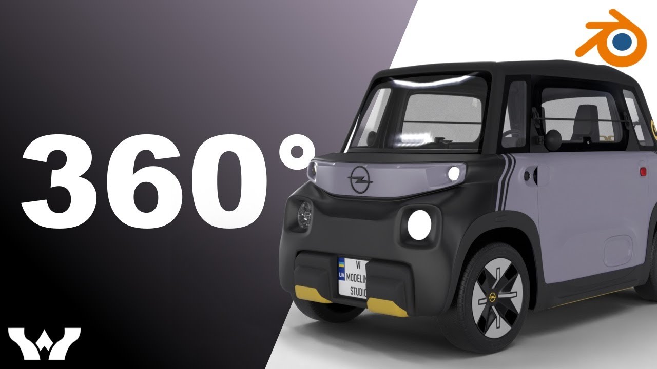 Opel Rocks E 2020 3d model - YouTube