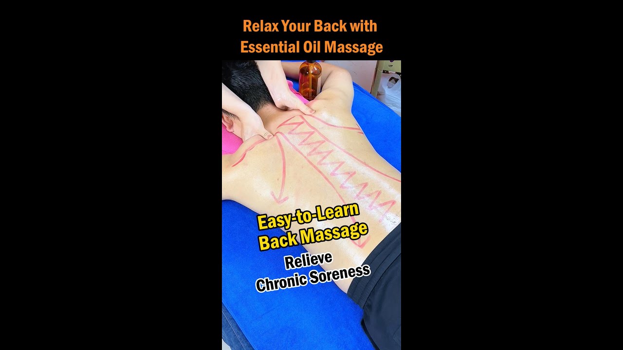 Relax Your Back with Essential Oil Massage - YouTube