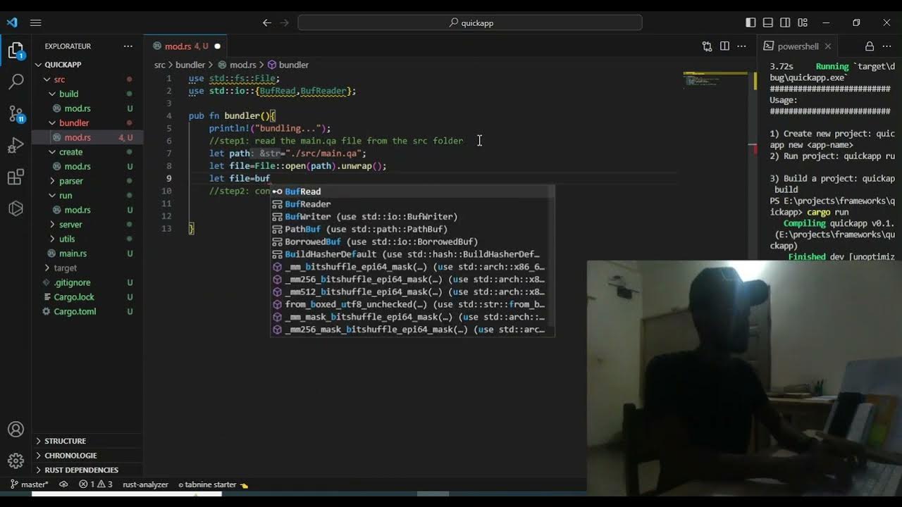 Creation d'une librairie front end | 5 - Construction du bundler | 1 ...