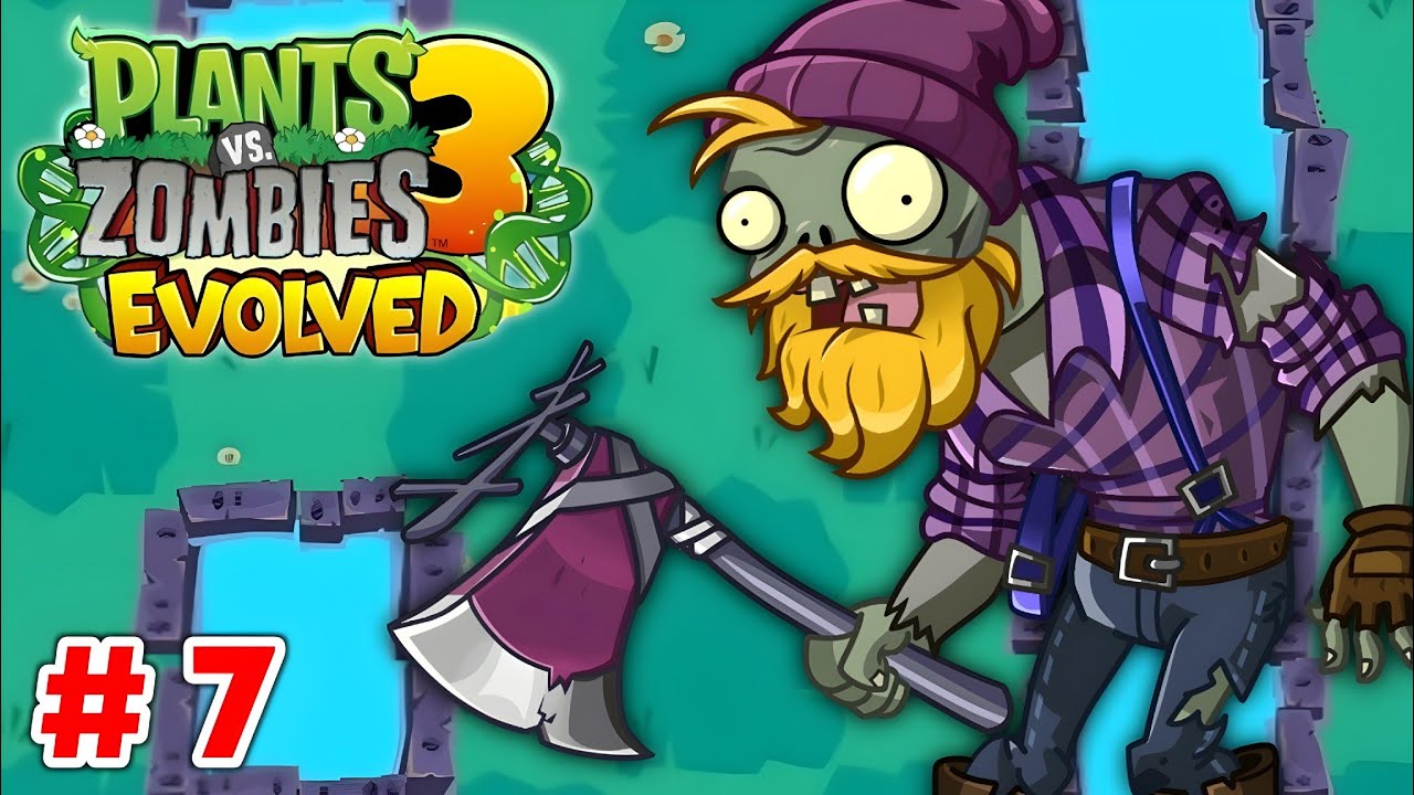 Lumberjack Zombie Menebang Tanaman Menjadi Kayu Bakar! - Plants vs ...