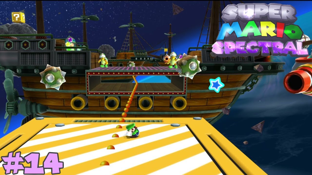 Super Mario Spectral - Part 14: Bowser Jr's Galactic Fleet - YouTube