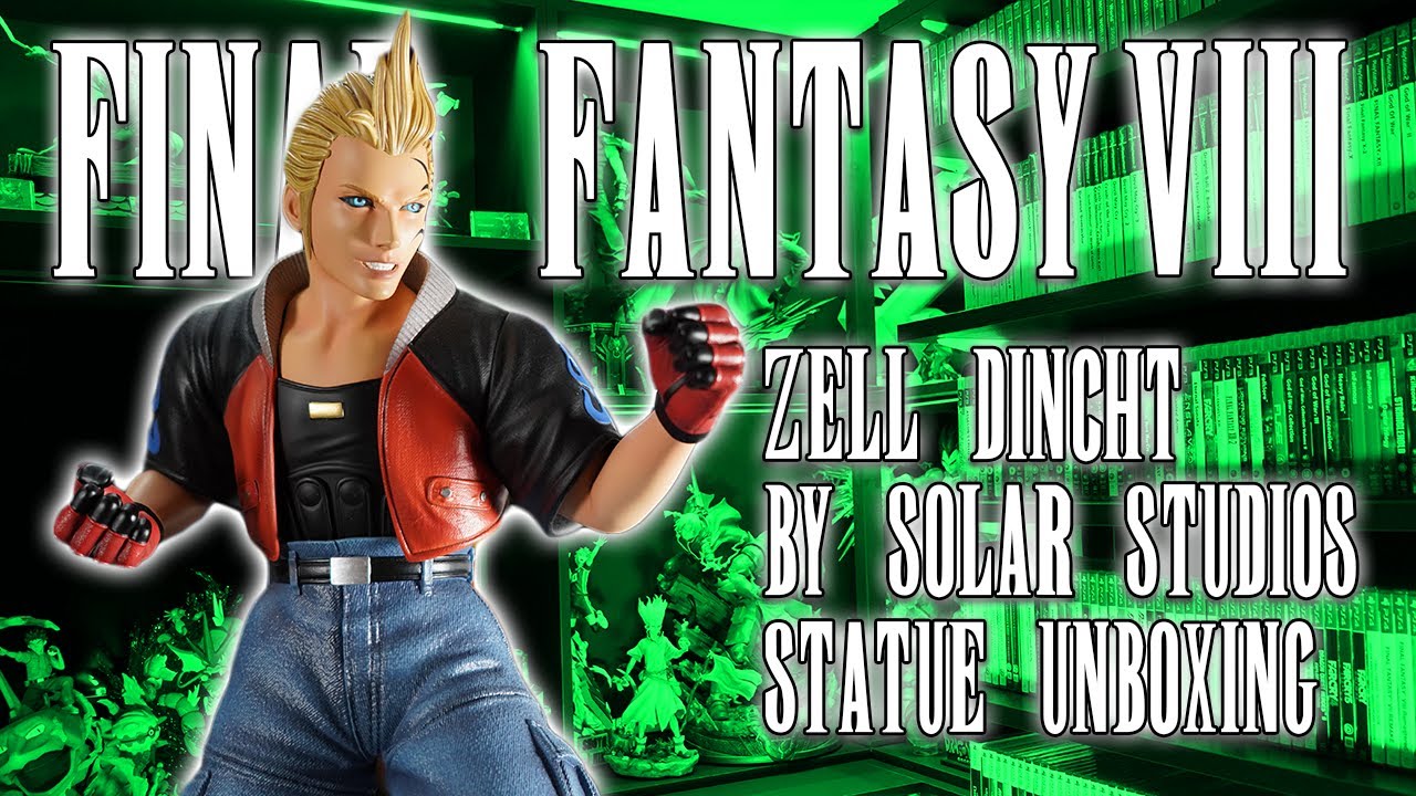Zell Dincht (Final Fantasy VIII) Statue from Solar Studio's | Unboxing ...