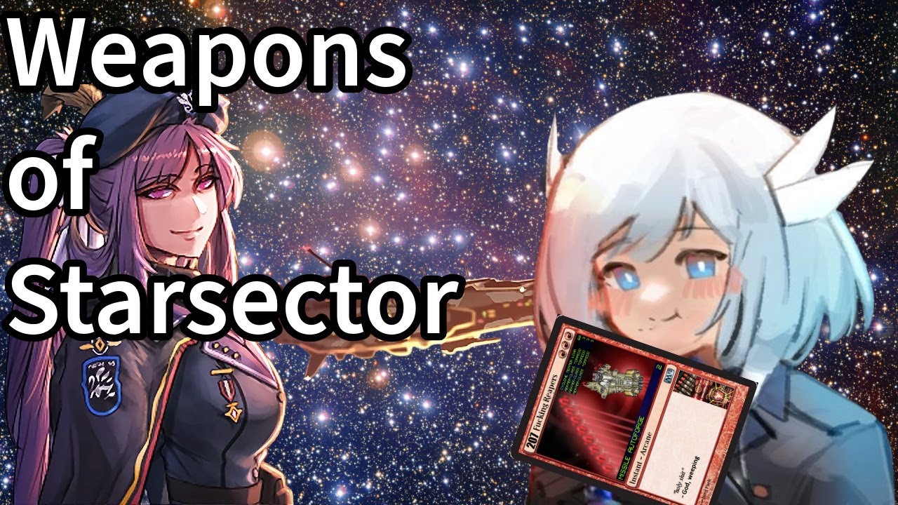 All Weapons of Starsector - YouTube