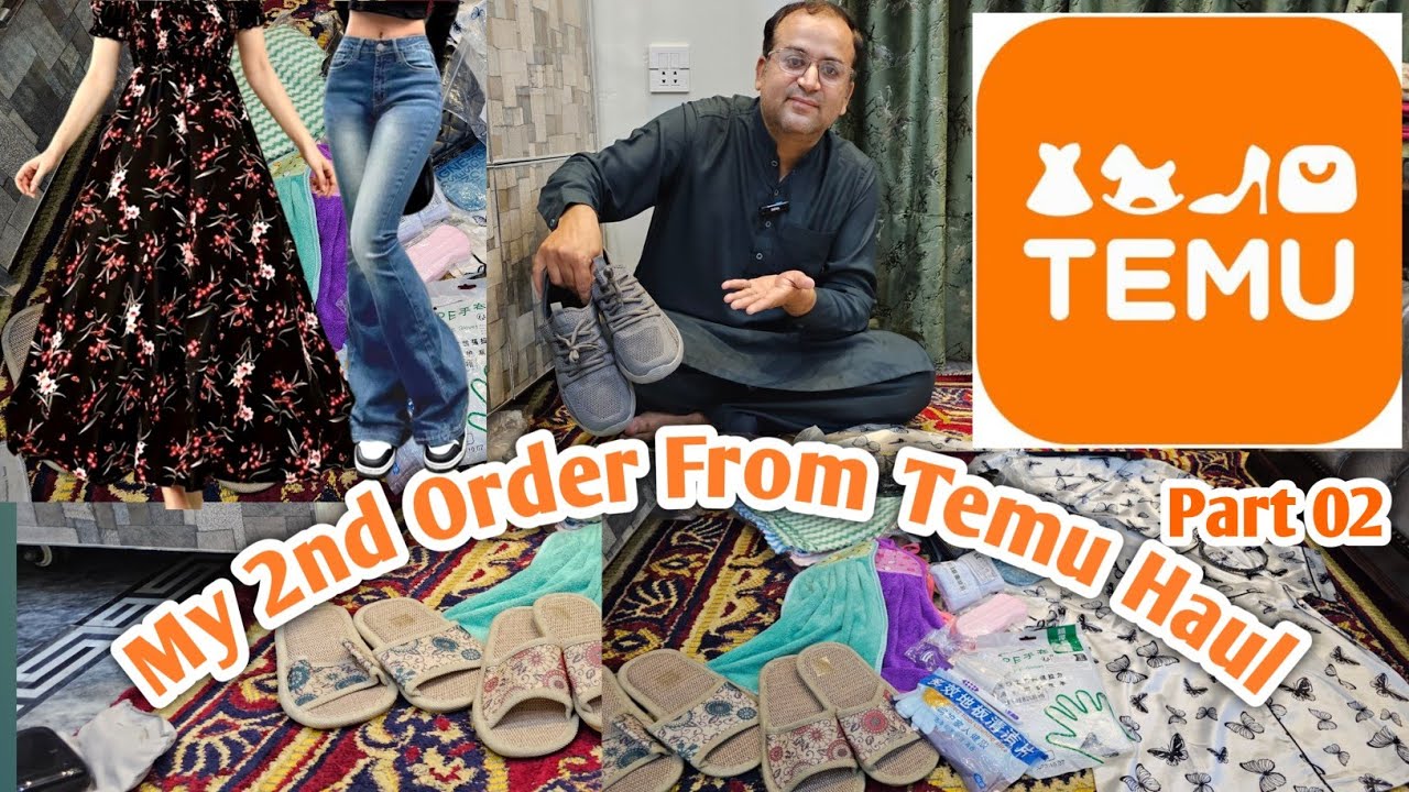 My 2nd Order Part 02 From Temu Haul l Unboxing Temu Parcel l Temu ...