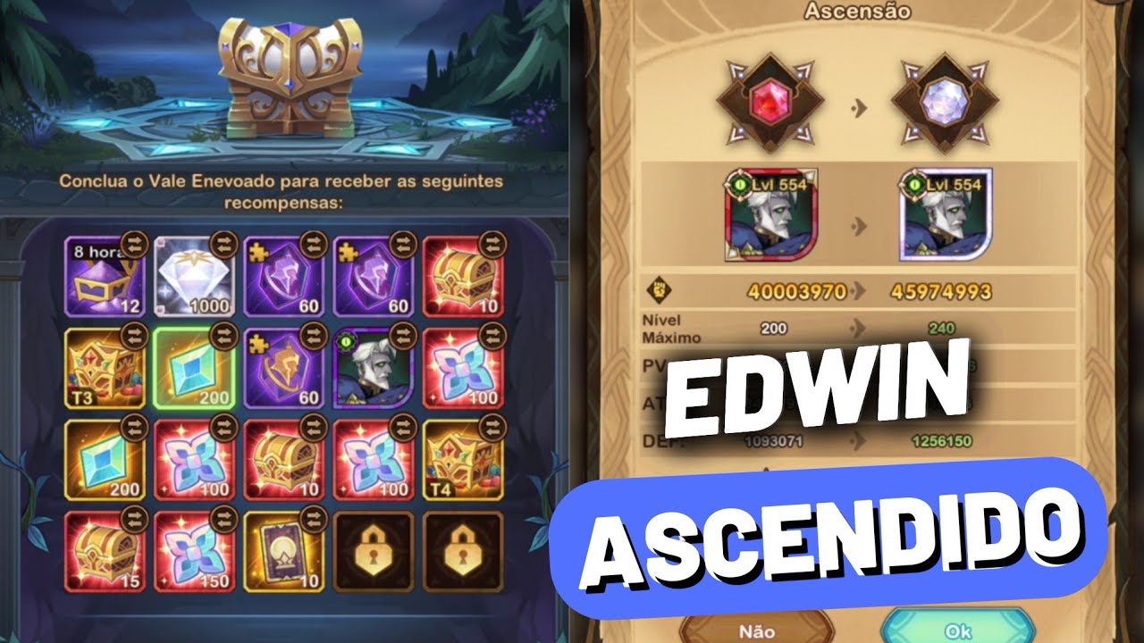 CONSEGUI O AVATAR DO EDWIN - AFK ARENA - YouTube