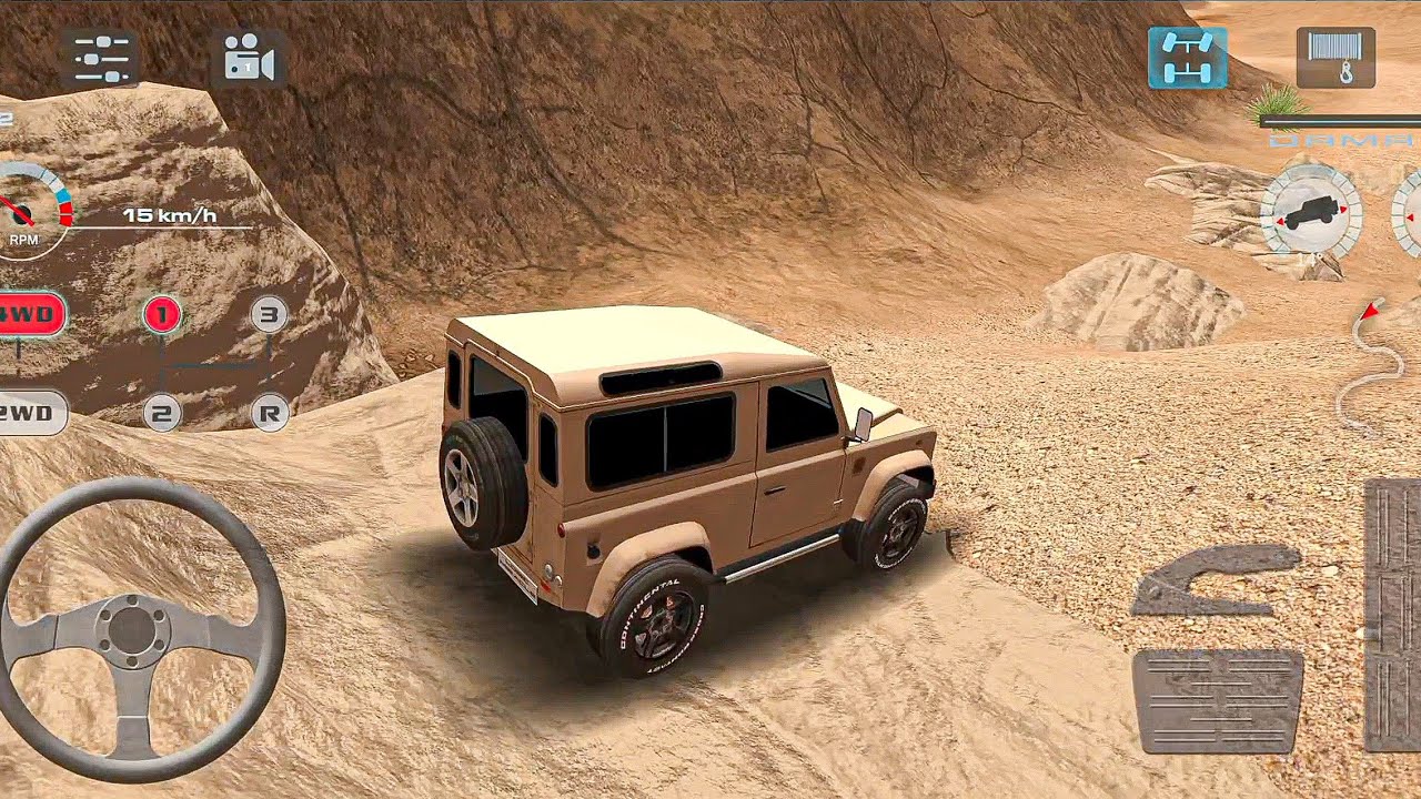 off-road Drive Dessert | Land Rover Defender 90 Level 4 ! - YouTube