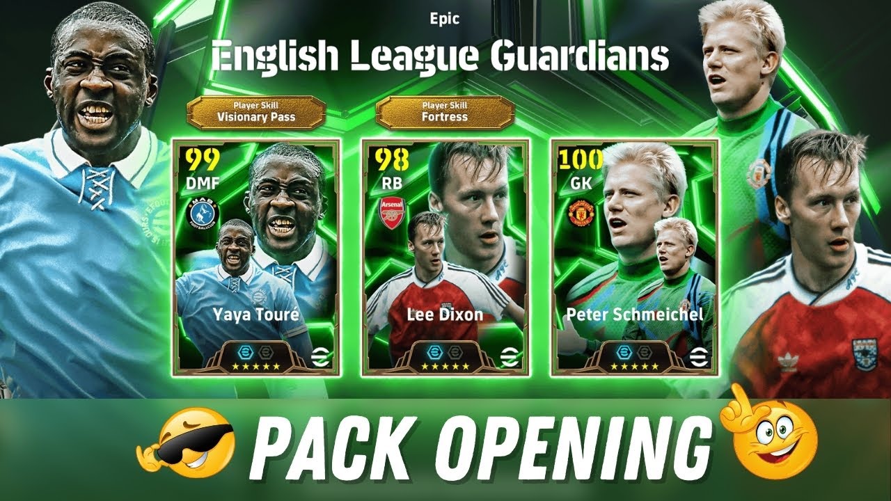 English League Guardians pack opening 2025 | efootball pack opening ...