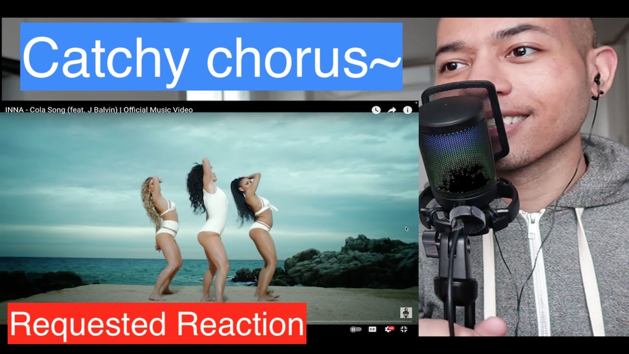 INNA - Cola Song (feat. J Balvin) MV | reaction | SEKSHI V - YouTube