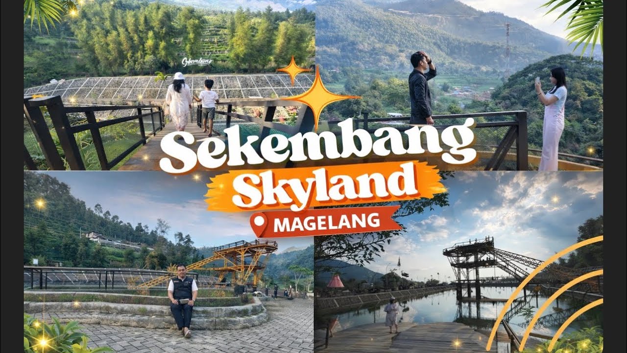 🔴#333 Sekembang Skyline ‼️ Wisata Baru di embung sekembang magelang ...