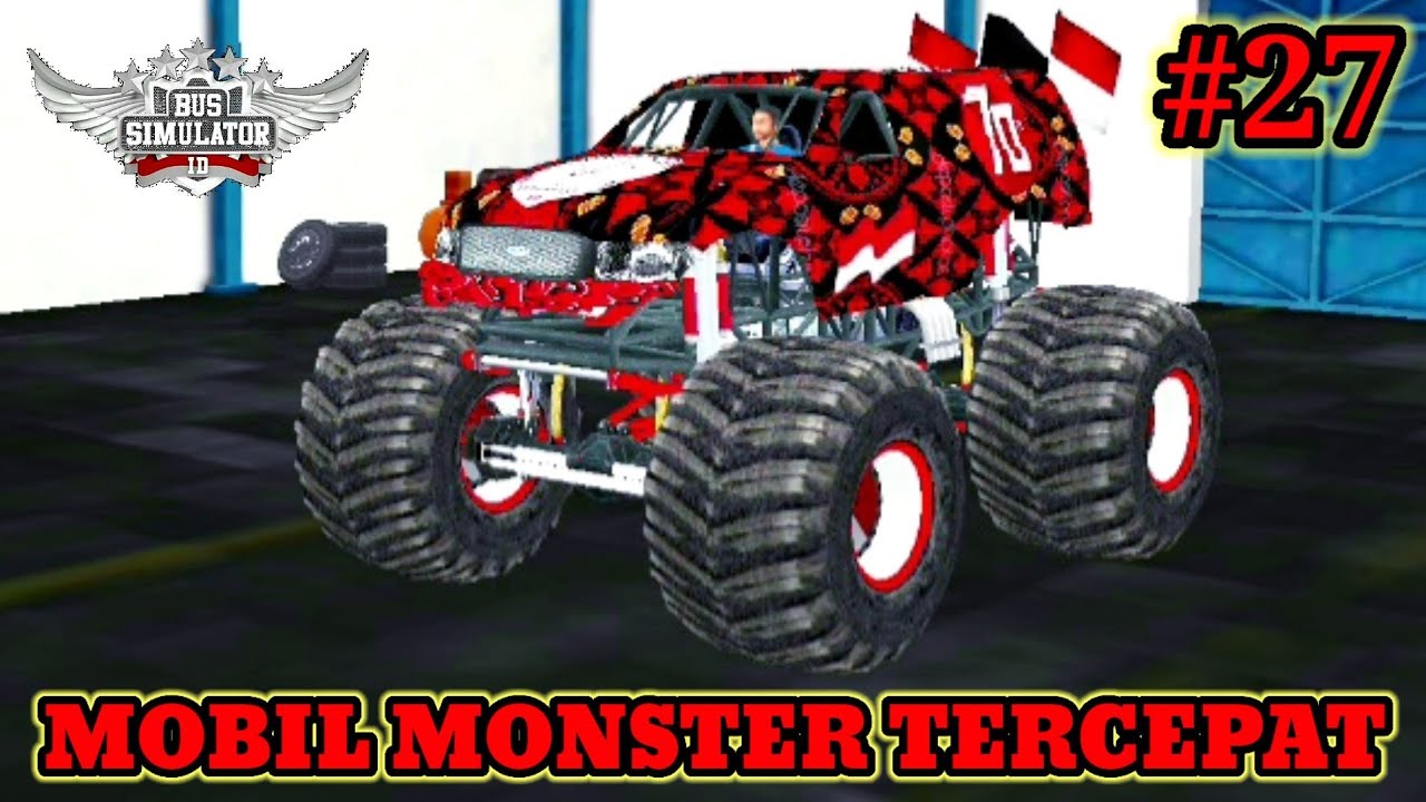 MOBIL MONSTER TERCEPAT YANG PERNAH ADA - Bus Simulator Indonesia - Part ...