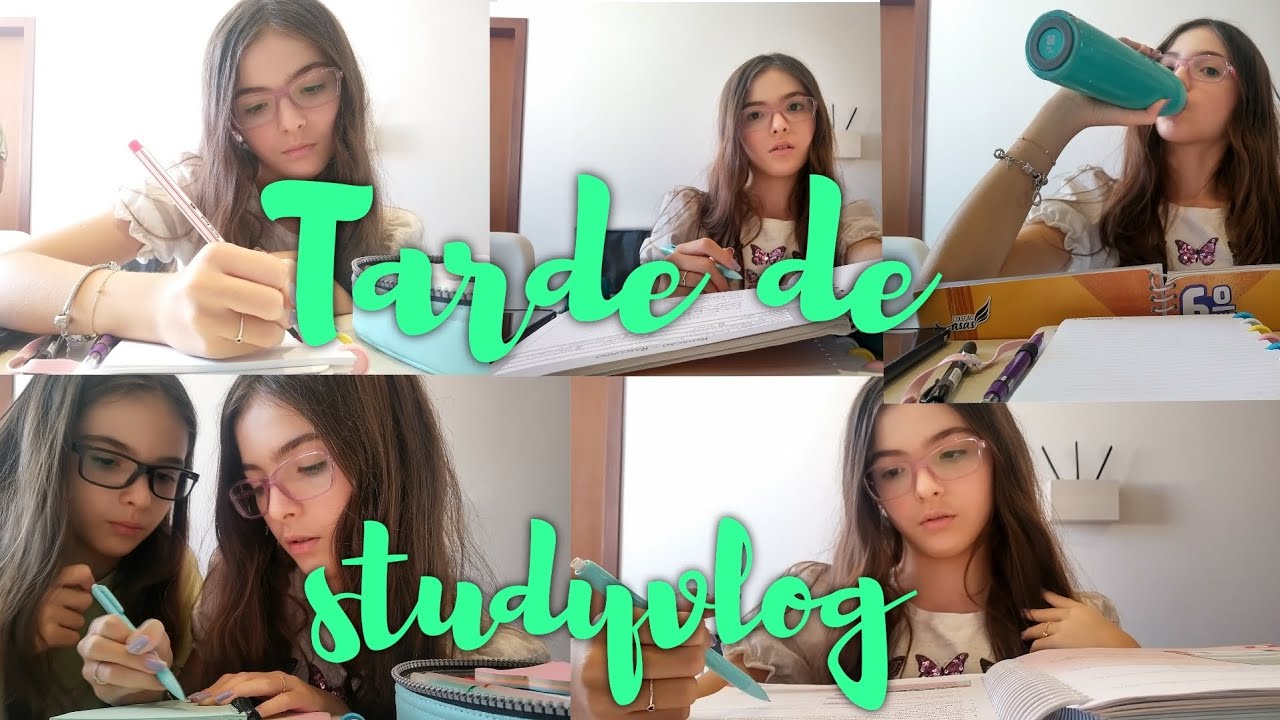 Tarde de studyvlog - YouTube