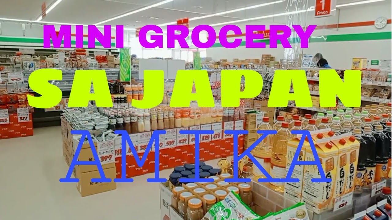 MINI GROCERY IN NISHIO JAPAN - YouTube