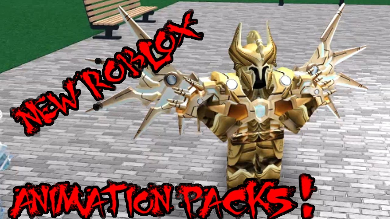 NEW ROBLOX ANIMATION PACKS!!! - YouTube