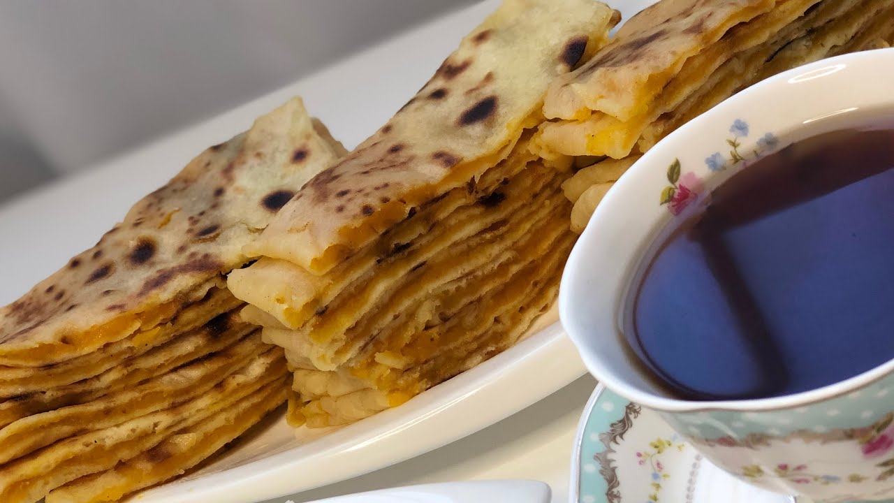 Hingalsh leckeres Dessert/Teigtaschen mit süßen Kürbisfüllung 🎃 Хингалш ...