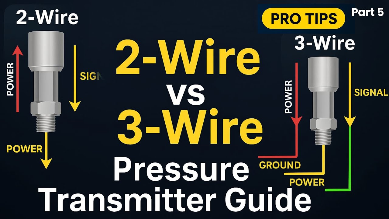 2-Wire vs 3-Wire Pressure Transmitters | Wiring Differences ...