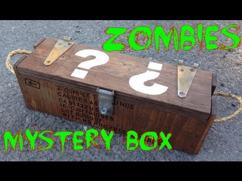 Real Life Call of Duty Black Ops Zombies Mystery Box Replica - YouTube