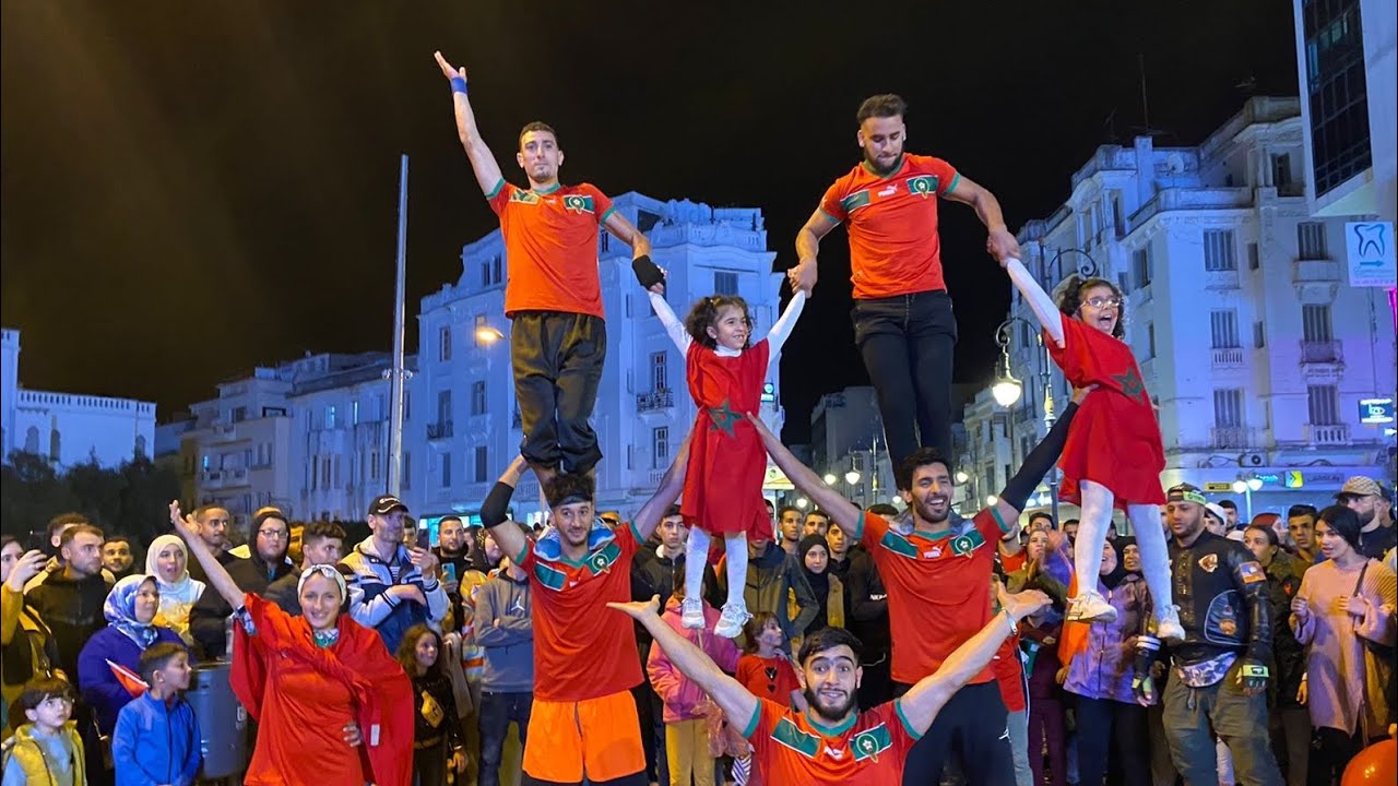 AcroBaT Marruecos Juegos acrobáticos de principio a fin#maroc #tanger # ...