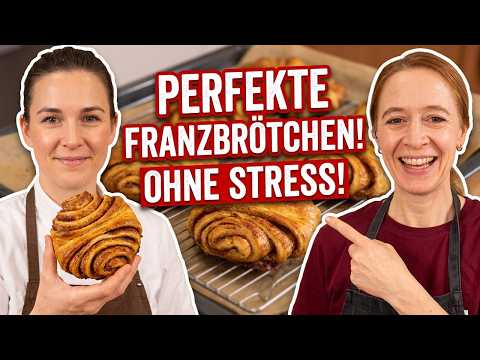 Plunderteig ohne Stress: So backst du perfekte Franzbrötchen mit Zimt