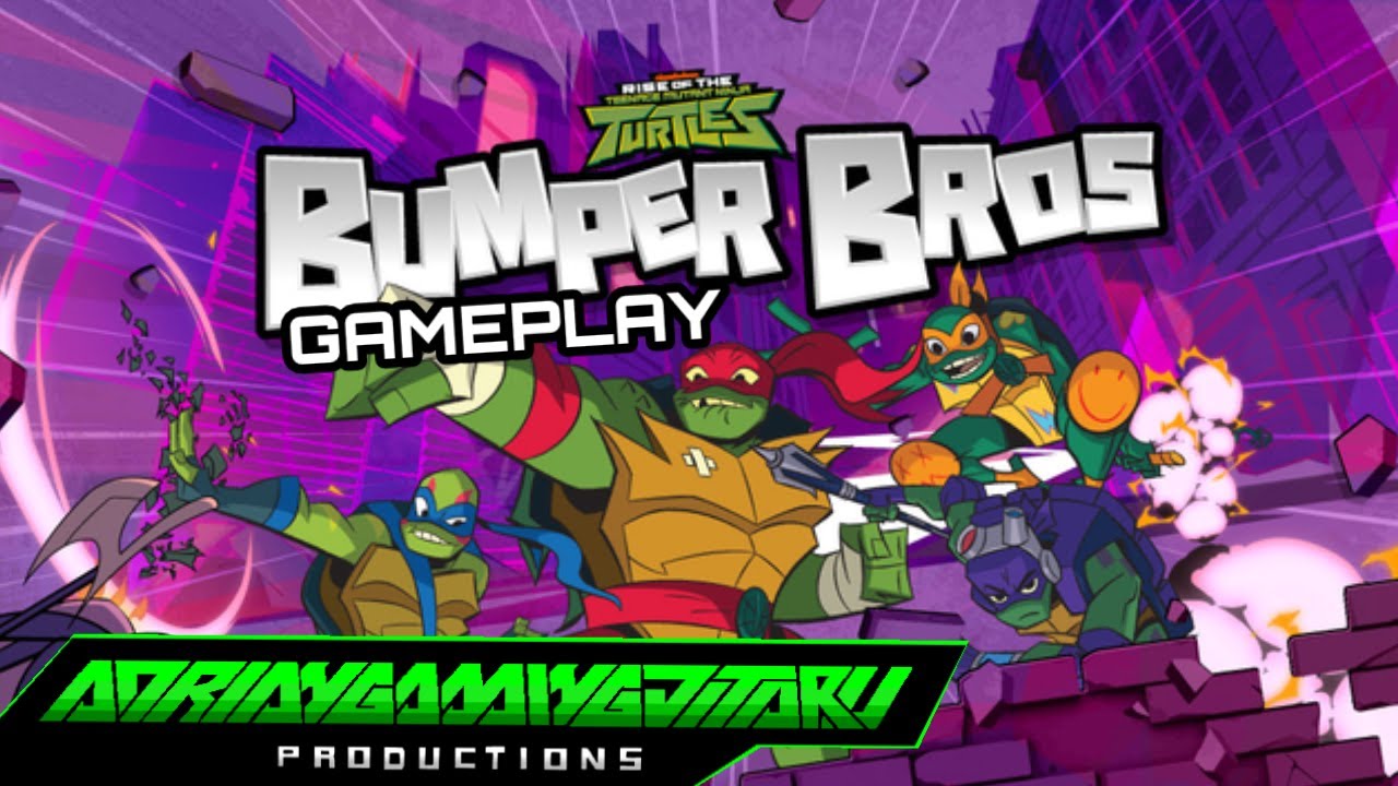 Rise of the TMNT: Bumper Bros Gameplay - YouTube