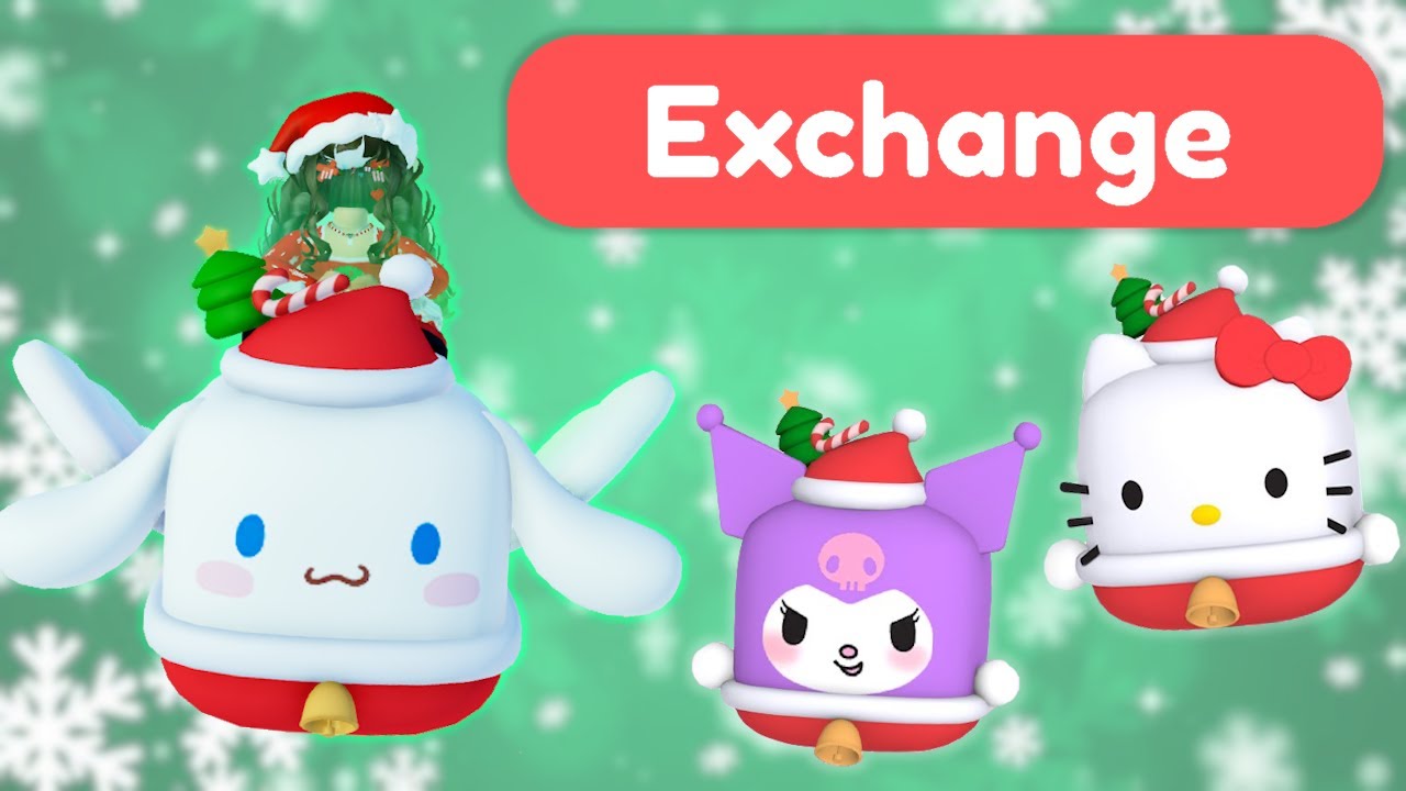 Limited Holiday Sweet Pal Exchange! | Roblox My Hello Kitty Cafe ...